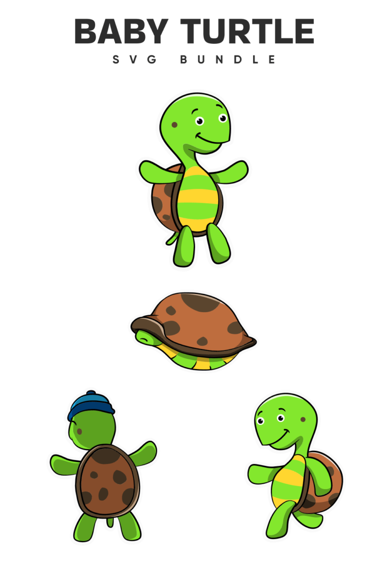 Baby Turtle SVG – MasterBundles