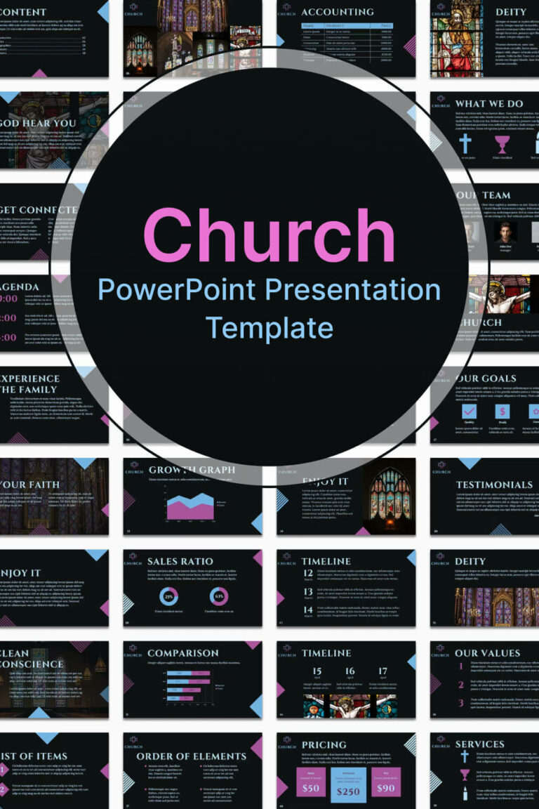 Church PowerPoint Presentation Template – MasterBundles
