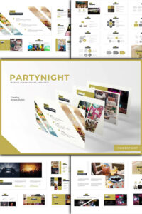 Party Night - Powerpoint Template – MasterBundles