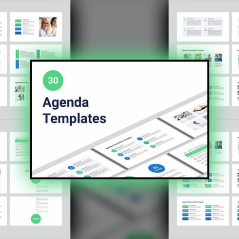 Powerpoint Meeting Agenda Template | Master Bundles