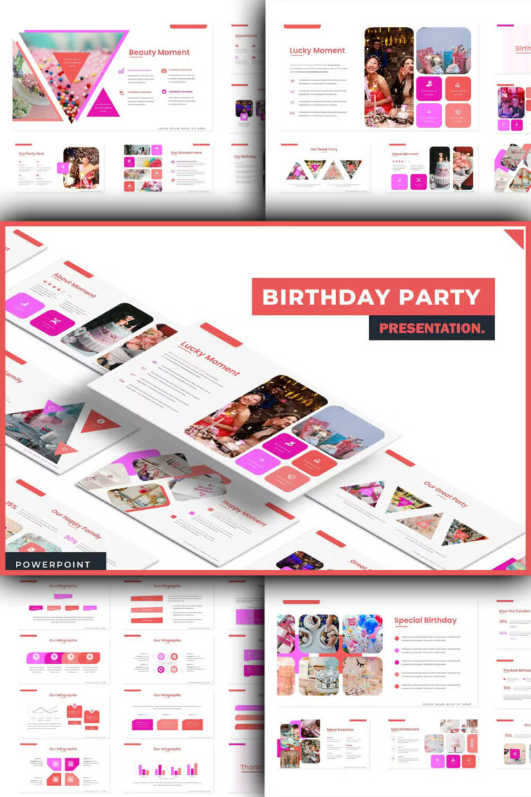 Birthday Party - Powerpoint Template – MasterBundles