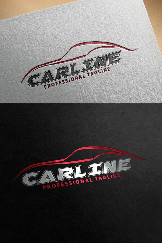 Car Line Logo – MasterBundles