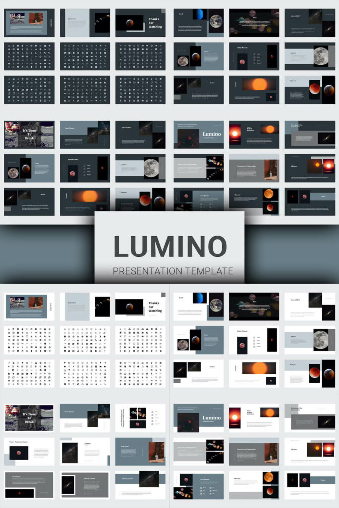 Lumino - Solar System Education Powerpoint – MasterBundles