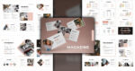 Magazine Powerpoint Template 5 Premade colors – MasterBundles