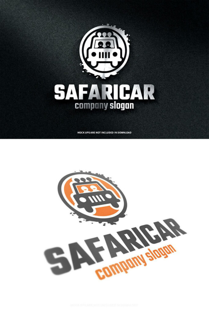 Safari Car Logo Template – MasterBundles