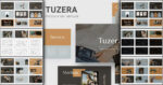 Tuzera - Fashion Magazine Powerpoint Template – MasterBundles