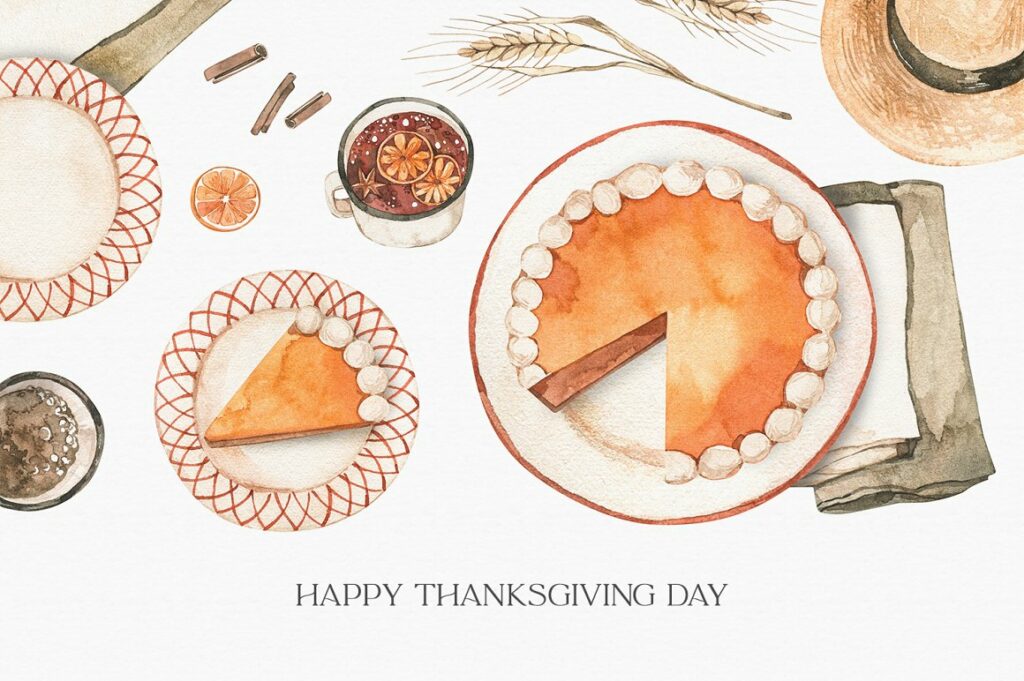 Watercolor Autumn Harvest – MasterBundles