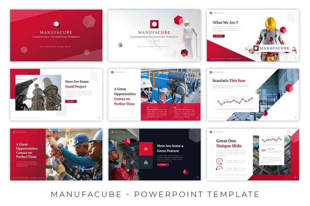 Manufacube - Construction Template – MasterBundles