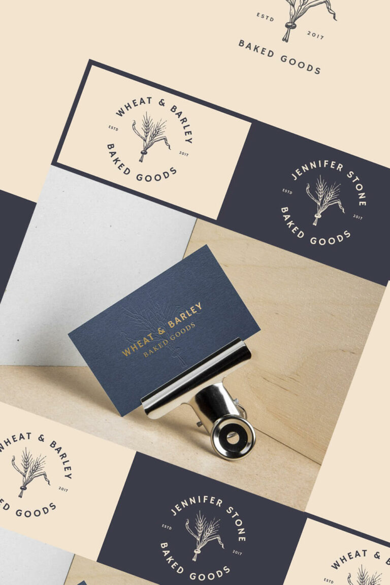 6 Vintage Hand Drawn Bakery Logos – MasterBundles