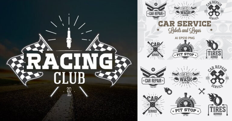 9 Car Service Labels and Logos – MasterBundles