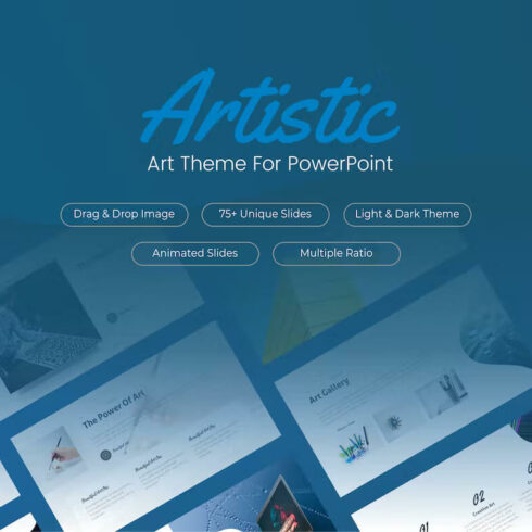 Artistic Presentation Template | Master Bundles