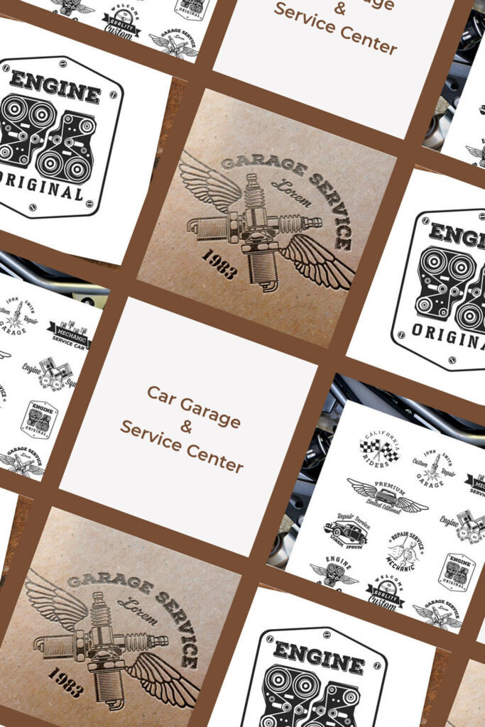 Car Garage & Service Center – MasterBundles