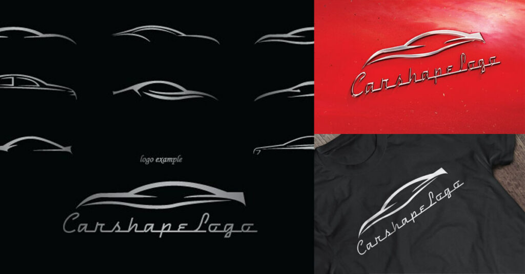 Car Shapes For Logos – MasterBundles