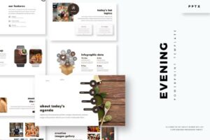 Evening Party - Powerpoint Template – MasterBundles