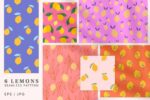 Fruits Seamless Patterns – MasterBundles
