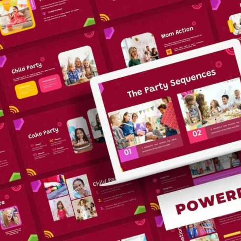 Party Birthday - Powerpoint Template | Master Bundles