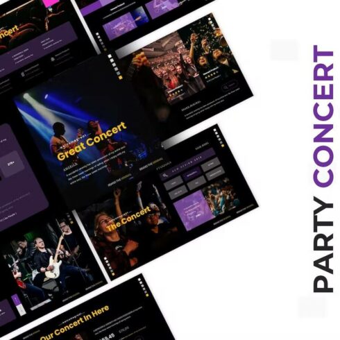 Party Concert - Powerpoint Template | Master Bundles