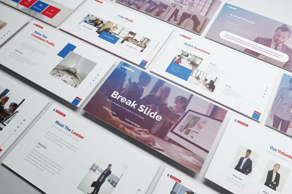 Political Party Powerpoint Template – MasterBundles