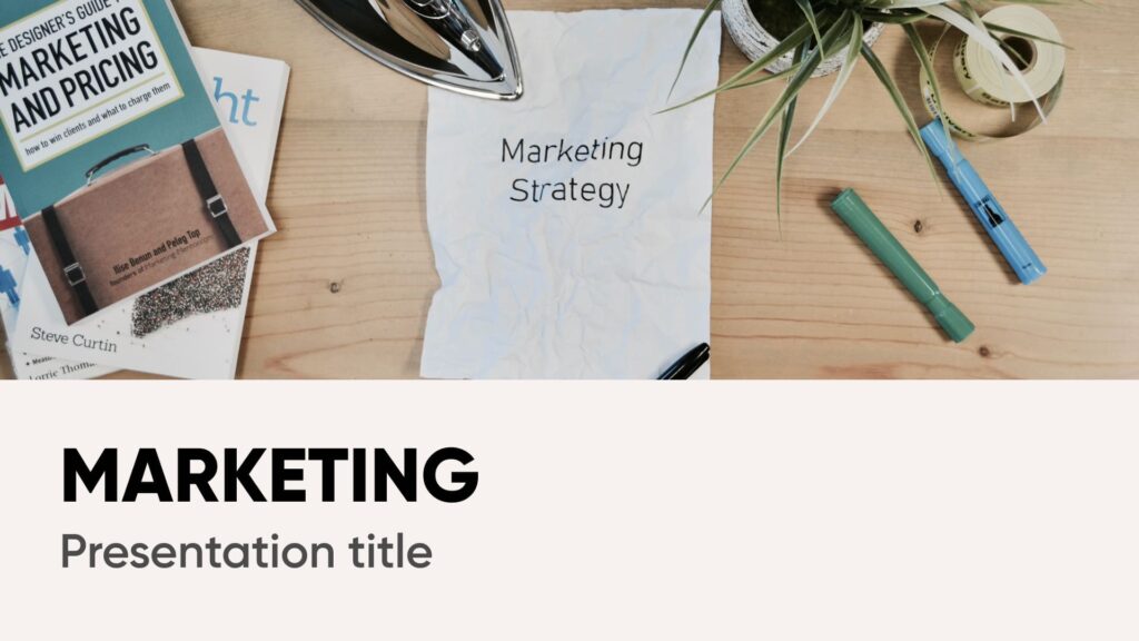 Marketing Plan Powerpoint Template Free Download – MasterBundles