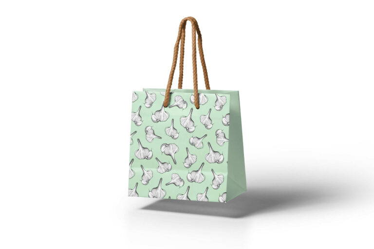 Garlic Digital Paper. Garlic Seamless Pattern. – MasterBundles