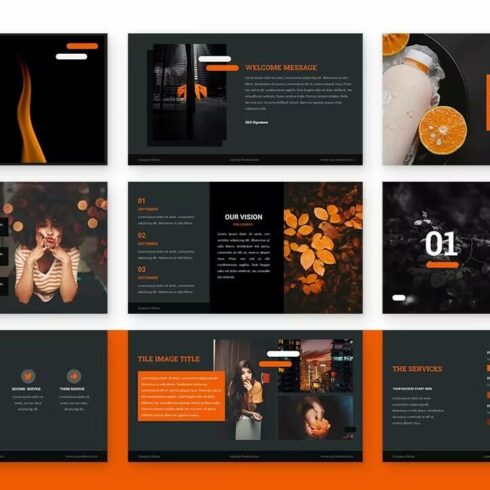 Agenda Powerpoint & Google Slides Template | Master Bundles
