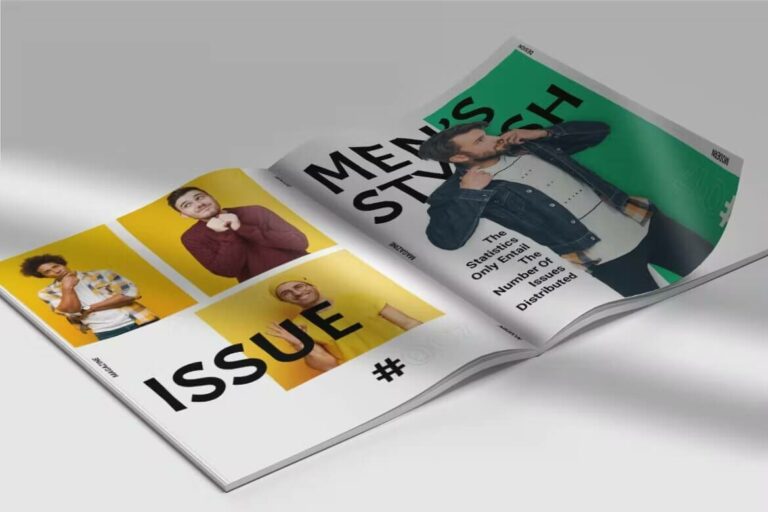 Aleno - Magazine Powerpoint Template – MasterBundles