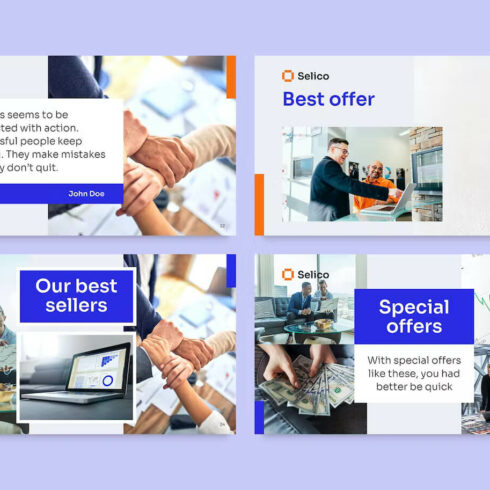 Business Sales PowerPoint Presentation Template | Master Bundles