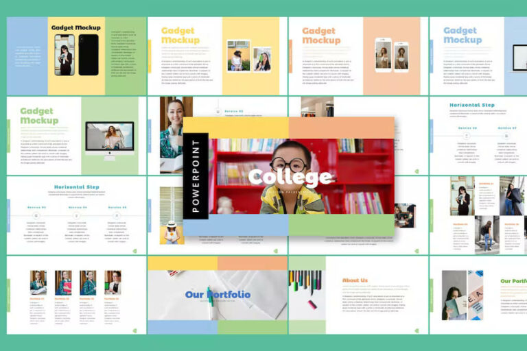 College - Back to School Powerpoint 180+ Unique Slides – MasterBundles