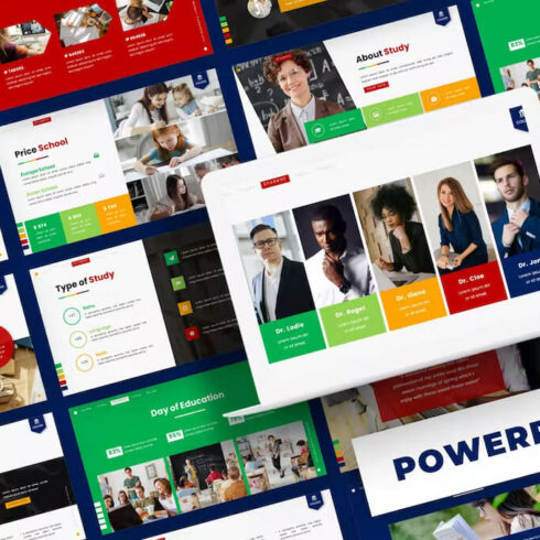 College - Powerpoint Template | Master Bundles
