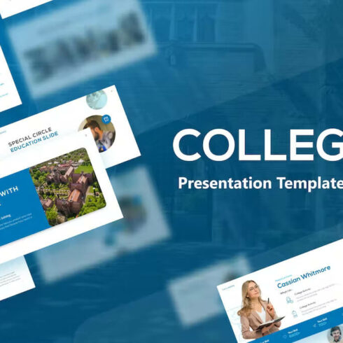 Colleges Professional PowerPoint Template | Master Bundles