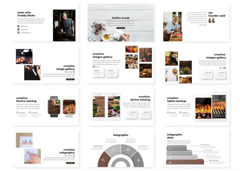 Evening Party - Powerpoint Template – MasterBundles
