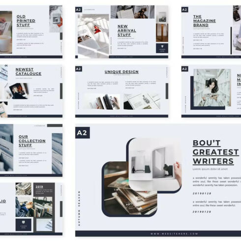 Magazin | Powerpoint Template | Master Bundles