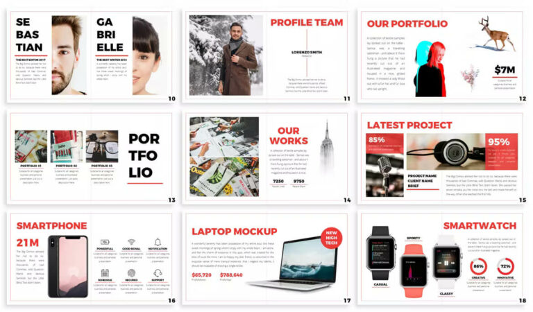 Magazine - Business Powerpoint Template – MasterBundles