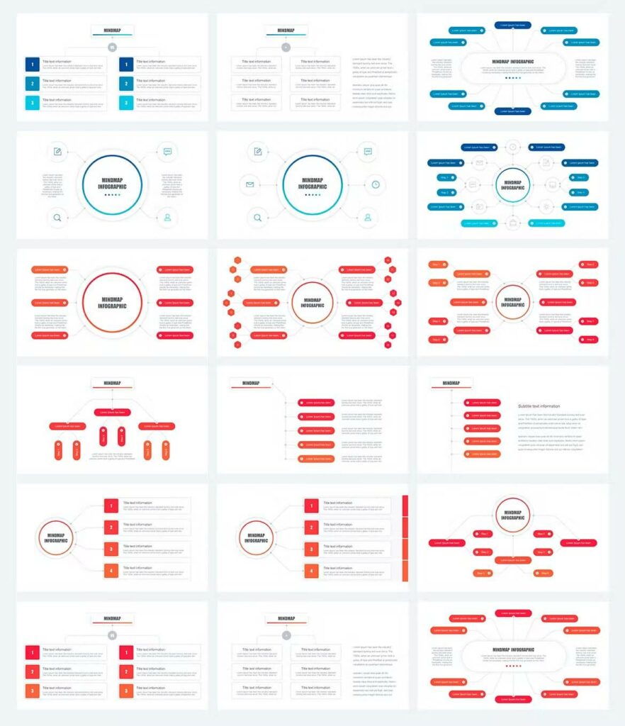 Mindmap PowerPoint Template – MasterBundles
