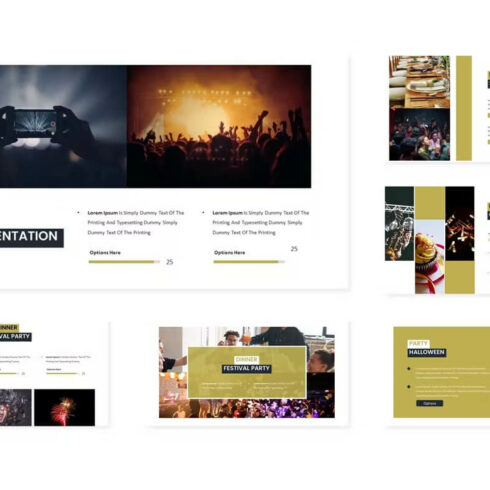 Party Night - Powerpoint Template | Master Bundles