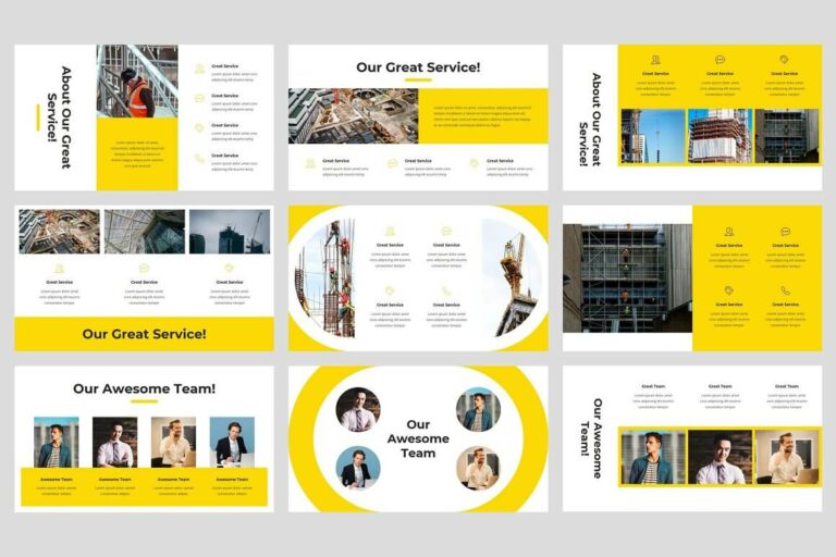 Ardath - Construction PowerPoint – MasterBundles
