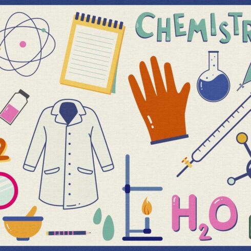 Science Vector Clipart & Seamless Patterns | Master Bundles