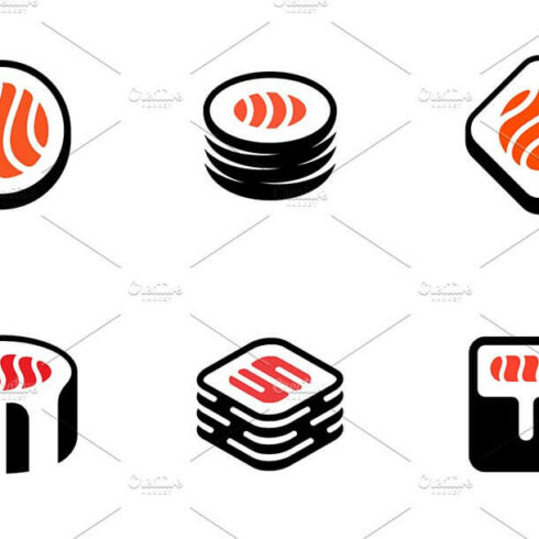 Sushi Set + Pattern | Master Bundles