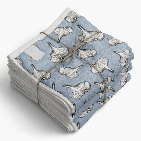 Garlic Digital Paper. Garlic Seamless Pattern. | Master Bundles