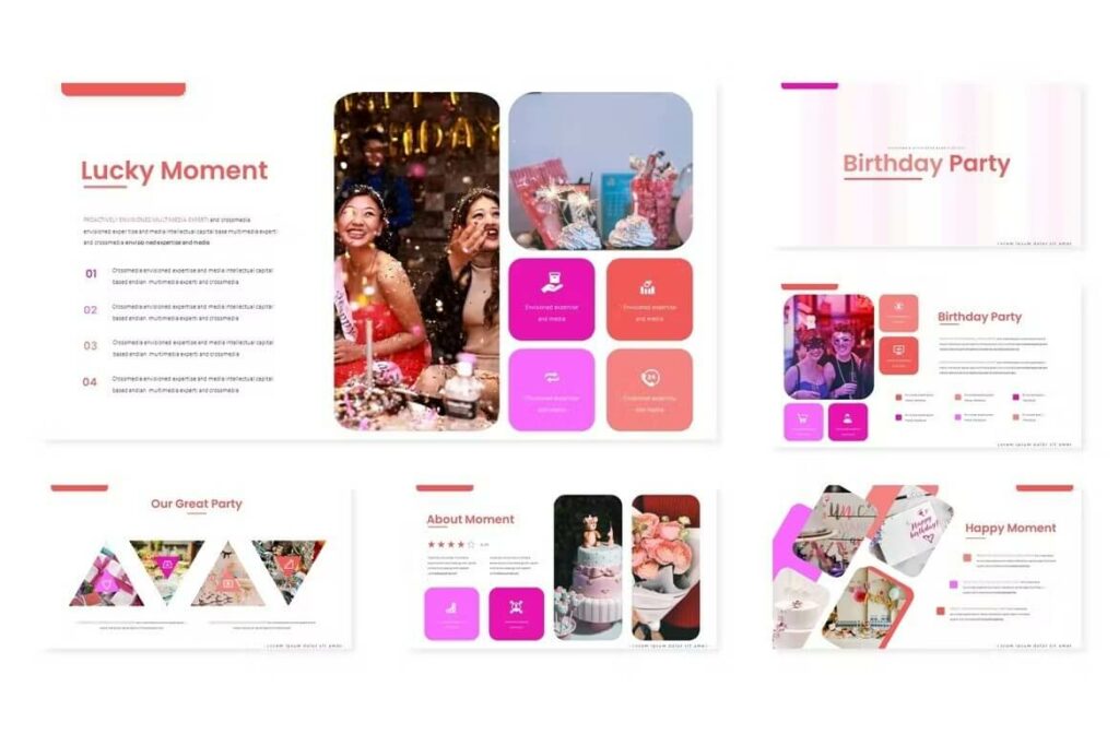 Birthday Party - Powerpoint Template – MasterBundles