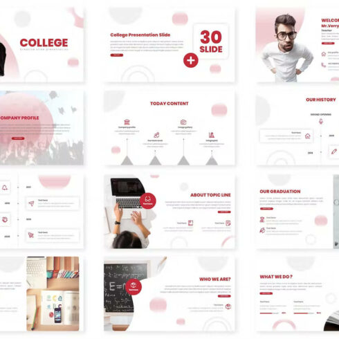 College - Creative Powerpoint Template | Master Bundles