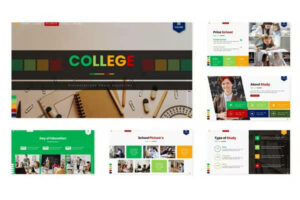 College - Powerpoint Template – MasterBundles