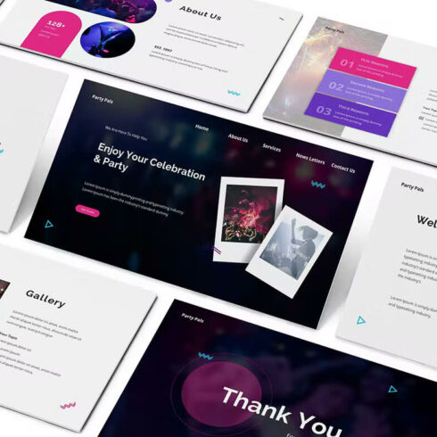 Party Planner Powerpoint Template | Master Bundles