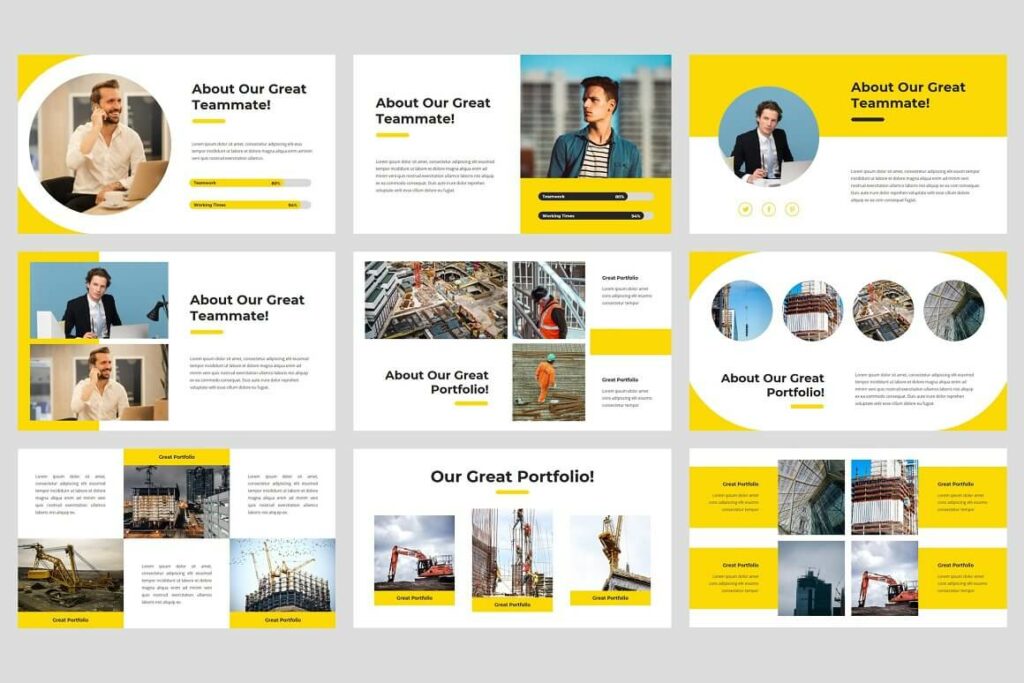 Ardath - Construction PowerPoint – MasterBundles