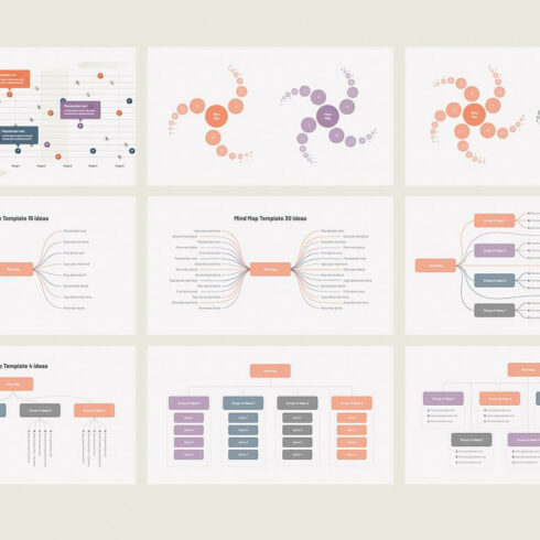 Mind Map PowerPoint Templates | Master Bundles