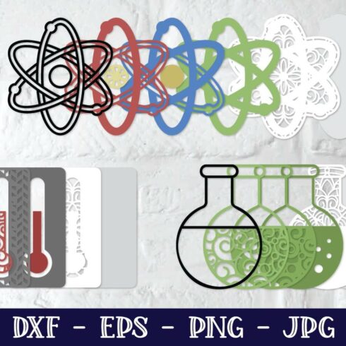 3D Science Mandala SVG Bundle, Science SVG, Chemistry SVG | MasterBundles