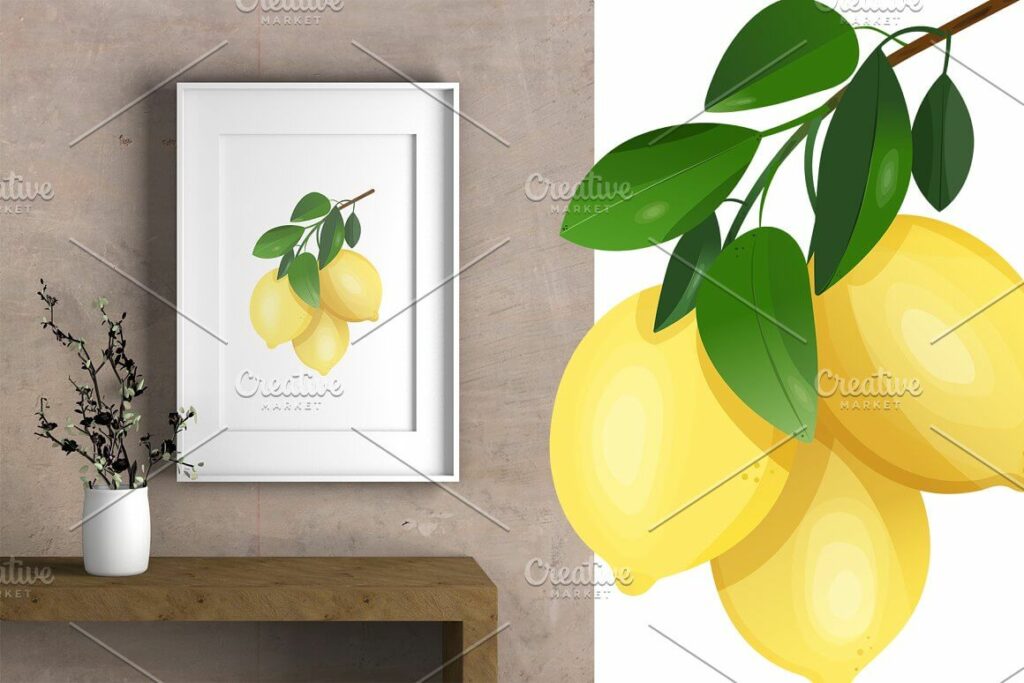 Lemon Pattern – MasterBundles
