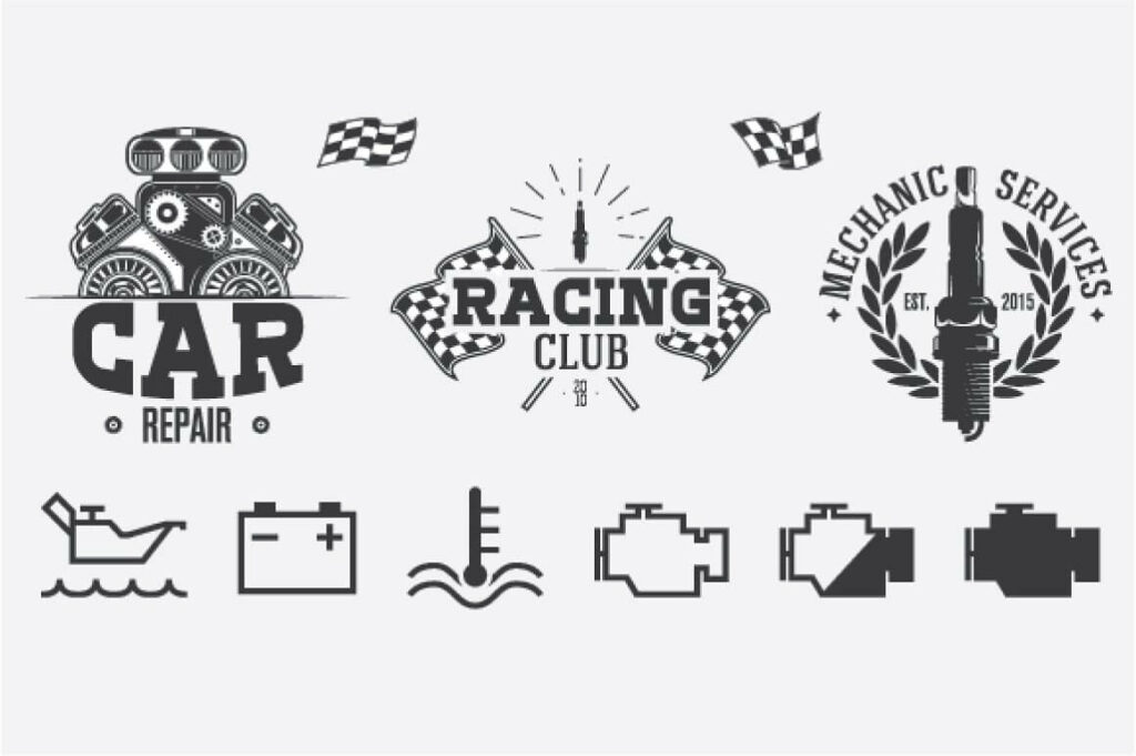 9 Car Service Labels and Logos – MasterBundles