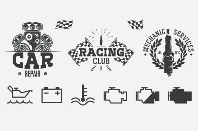 9 Car Service Labels and Logos – MasterBundles