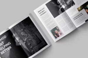 Magazine Layout Powerpoint Template – MasterBundles